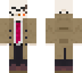 Skeleton Detective | Minecraft Skin