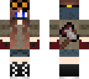 Ticci Toby Girl | Minecraft Skin