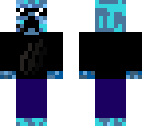 undercover ice creeper | Minecraft Skin