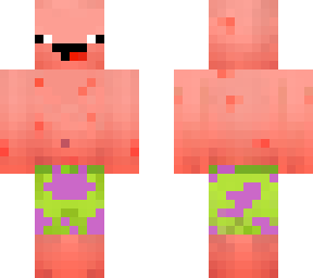 Derpy Patrick Star | Minecraft Skin