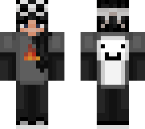 dream team girl | Minecraft Skin