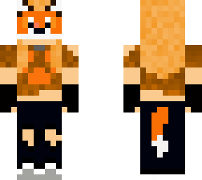 Fox therian | Minecraft Skin