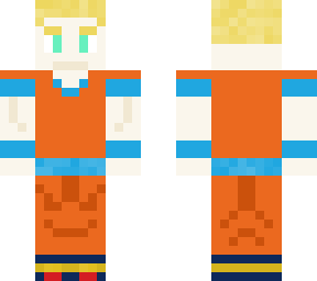 Turtle Hermit Gi - Blonde Character | Minecraft Skin
