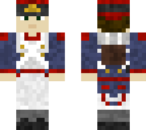 French Grenadiers du 1er Rgiment d'Infanterie de Ligne | Minecraft Skin