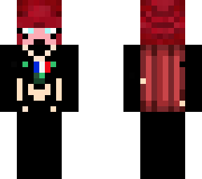 Rias Gremory France black | Minecraft Skin