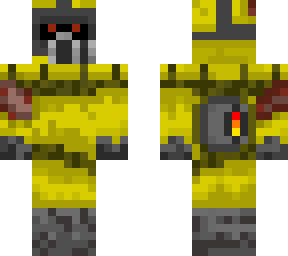 scary hazmat dude | Minecraft Skin
