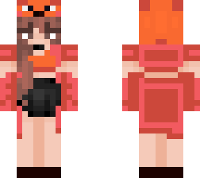 pink fox | Minecraft Skins