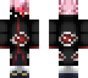 Akatsuki Black Goku ssj Fase 2 | Minecraft Skin