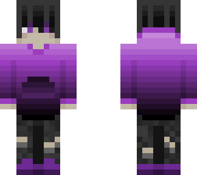 purple hoodie | Minecraft Skins
