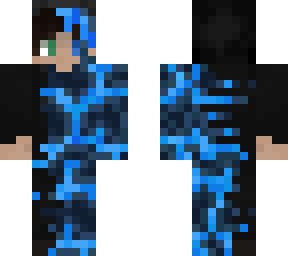 Blue Magma Infection | Minecraft Skin