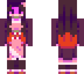 Nezuko -ds- -rm- | Minecraft Skin