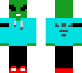 pelcosee casual poleron cian | Minecraft Skin