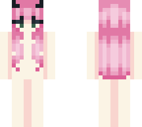 Pink hair base | Minecraft Skin