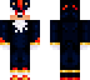 Shadow the Hedgehog | Minecraft Skin