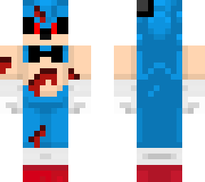 Withered Sonic FNaS 2 | Minecraft Skin