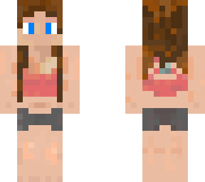 Beach Girl | Minecraft Skin