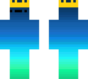 BLue Derp Crown | Minecraft Skin