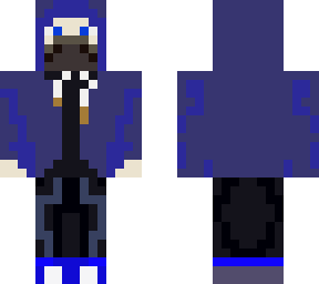Blue hoodies | Minecraft Skin