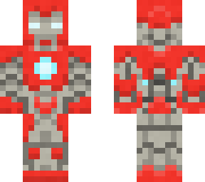 Iron Man Mark V | Minecraft Skin