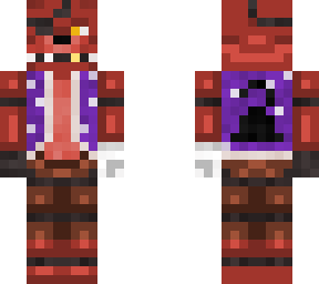 malus nox foxy | Minecraft Skin