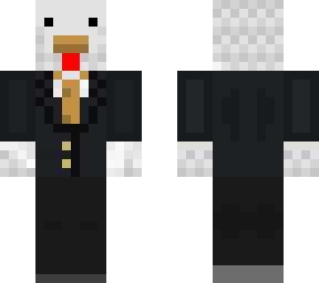 Tweaked Chicken in a suit (Xbox 360+Xbox one) | Minecraft Skin