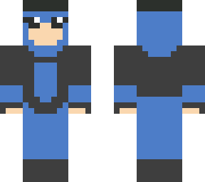 Blue Invincible Skin | Minecraft Skin