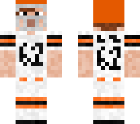 Cincinnati Bengals 1968 Away Jersey | Minecraft Skin