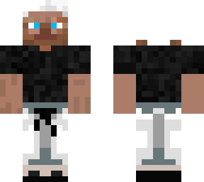 Gojo Steve | Minecraft Skin