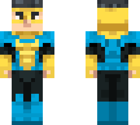 Lensless Invincible (Invincible War) | Invincible | Minecraft Skin
