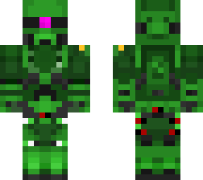 MS-06 Zaku (GQuuuuuuX) | Minecraft Skin