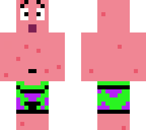 Patrick From Spongebob | Minecraft Skin