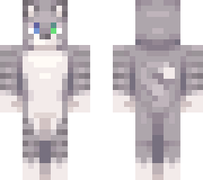 gray cat | Minecraft Skins