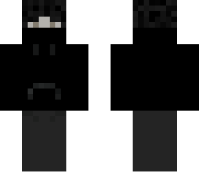 Black mask | Minecraft Skin