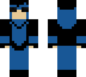 blue suit invincible | Minecraft Skins