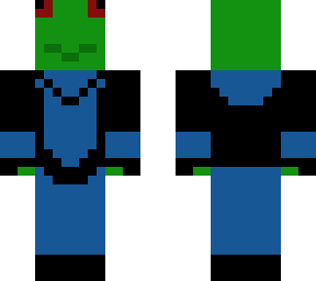 Blue suit Invincible Froggy Mcfrogster | Minecraft Skin