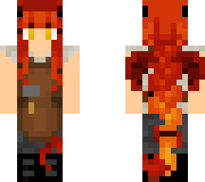 Dragonkin Blacksmith | Minecraft Skin