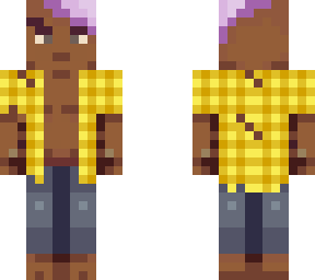 Lavender Undercut | Minecraft Skin