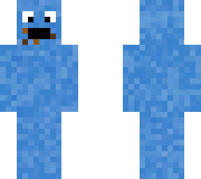 cookie monster | Minecraft Skins