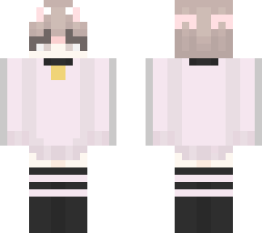 Femboi extended thigh highs | Minecraft Skin