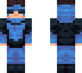 blue suit invincible | Minecraft Skins