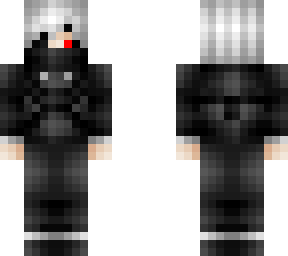 Ken Kaneki | Tokyo Ghoul | Minecraft Skin