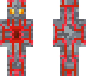 Redstone Golem | Minecraft Skin