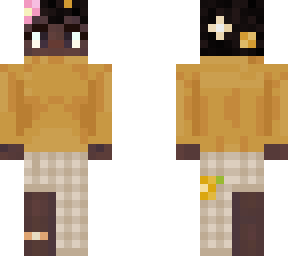 Slim arms flower boy | Minecraft Skin