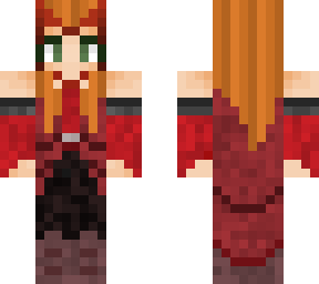 Wanda Maximoff Scarlet Witch | Minecraft Skin