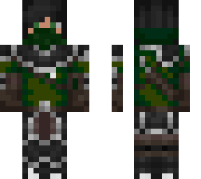 Black Haired Rogue | Minecraft Skin