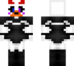 maid lolbit demon | Minecraft Skin