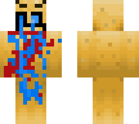 sans,the potato last breath but crying | Minecraft Skin