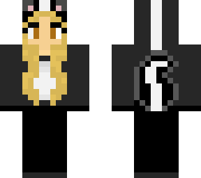 Skunki the Skunk Girl | Minecraft Skin