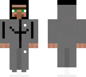 Villager with tech flecce | Minecraft Skin