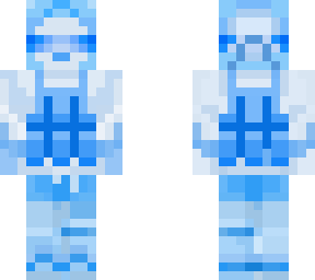 Blue manepear | Minecraft Skin